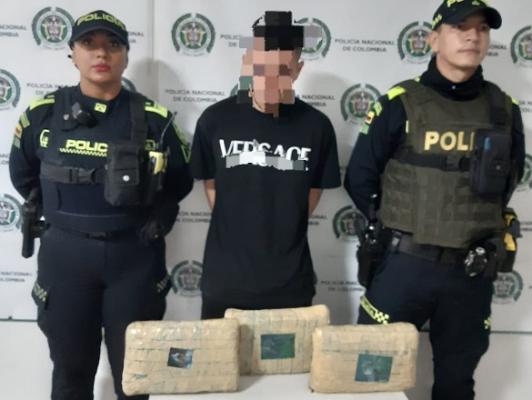 Capturado Un Hombre De 21 Años Con Más De 1 700 Gramos De Marihuana
